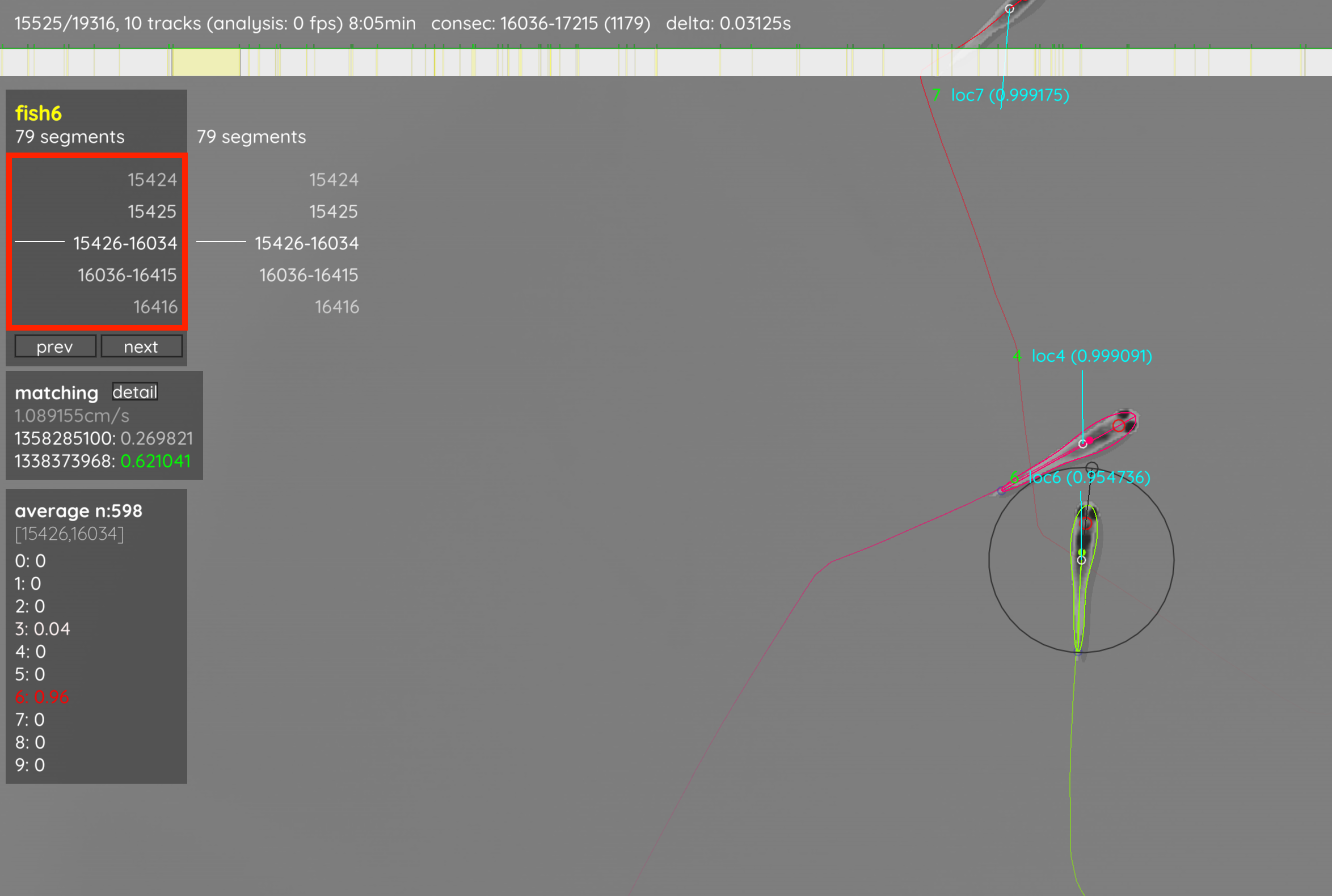 Visual Identification — TRex documentation